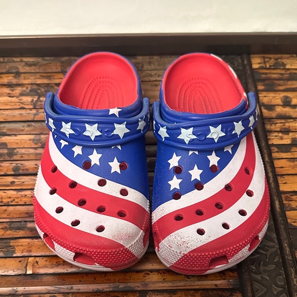 CROCS | Shoes | American Flag Crocs Unisex | Poshmark